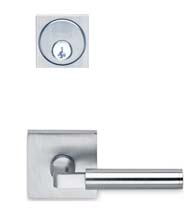 Modern 914 Lever and Square Deadbolt Mortise Lockset, OMN-2914 - Doorware.com