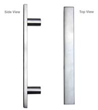 24 Inch Modern Rectangular Door Pull - Doorware.com