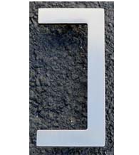 Contemporary 6.5 Inch Rectangular Door Pull, First Impressions FII-60828 - Doorware.com