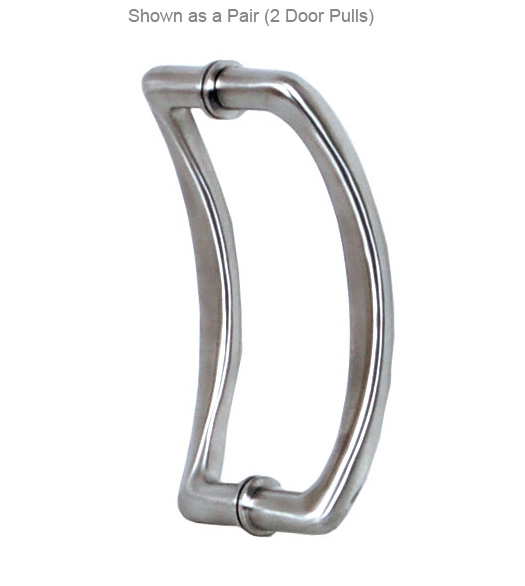 Offset Stainless Steel Shower Handles, Pair, AHI SD-SIG413-630 ...