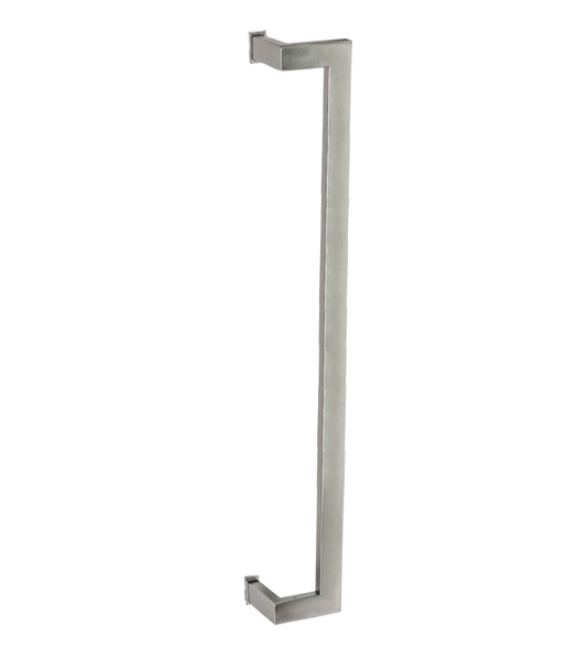 60 Inch Center to Center Satin Stainless Steel Door Pull - Doorware.com