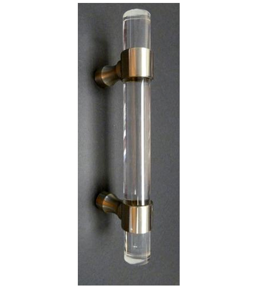 7 Foot Clear Acrylic Door Pull, First Impressions FII-CFRBAC1.5/84 - Doorware.com