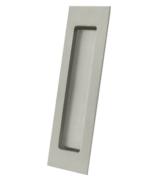 7 Inch Rectangular Flush Pull | Deltana FP7178 - Doorware.com