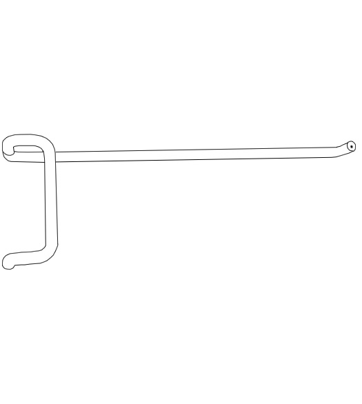 Solid Brass Store Door Push and Pull Handle Set, Don-Jo 1160147-BR ...