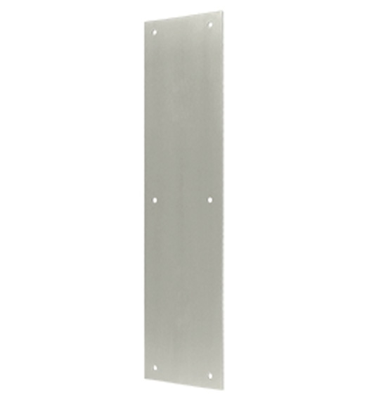 3-1/2 x 15 Aluminum Push Plates, Don-Jo 70-628 - Doorware.com