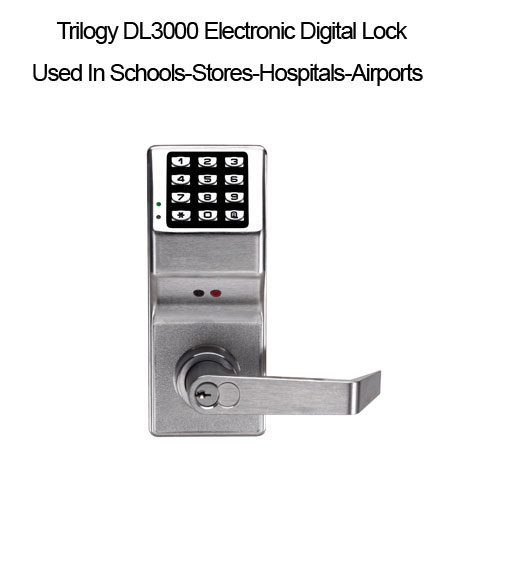 Alarm Lock Series Electronic Digital Lock With Audit Trail DL3000 ...