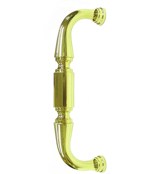 Solid Brass 6 Inch Door Pull | Deltana DP675 - Doorware.com