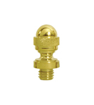 Acorn Tip Solid Brass Finial, Omnia 085/ACN2US3 - Doorware.com