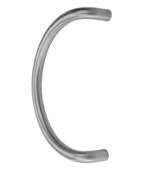 12 Inch Offset Stainless Steel C Pull - Doorware.com