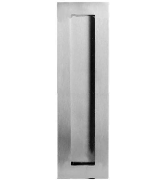 7-7/8 Inch Stainless Steel Flush Pull - Doorware.com
