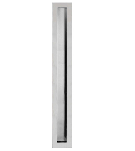 15-3/4 Inch Extra Long Stainless Steel Flush Pull - Doorware.com