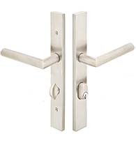 1-1/2 x 11 Stainless Steel Modern Multi Point Handleset - Doorware.com