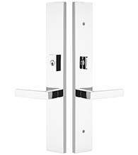 Large Modern Rectangular Multi Point Handleset with American Cylinder ...