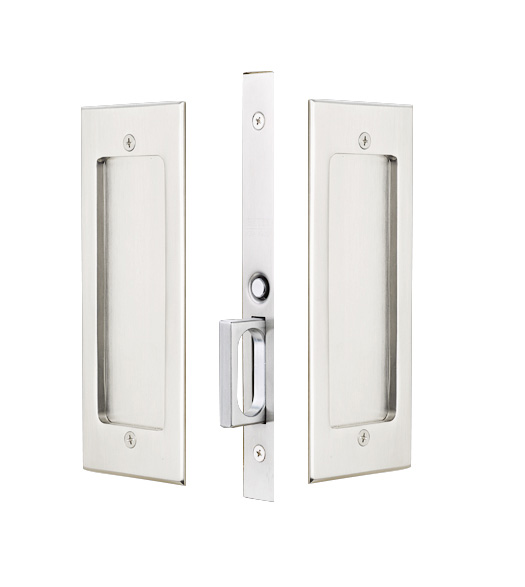 Modern Rectangular Passage Pocket Door Set - Doorware.com
