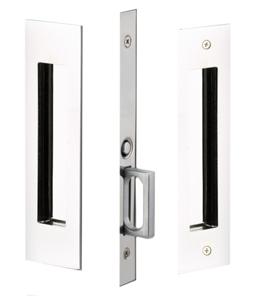 Narrow Rectangular Passage Pocket Door Set - Doorware.com