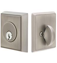 Emtek Single Cylinder Rectangular Deadbolt - Doorware.com