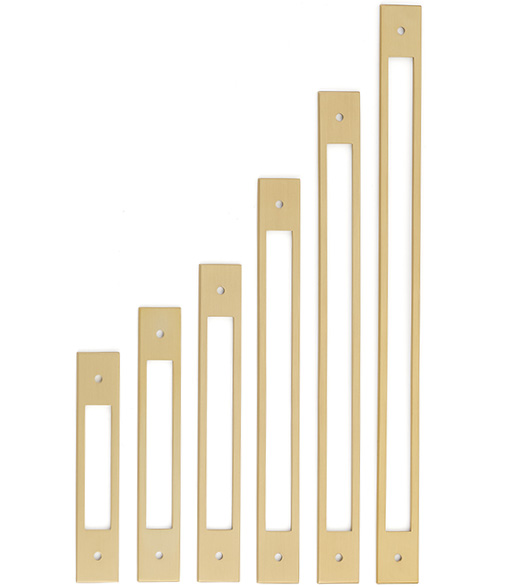 Modern Cabinet Backplate for Pulls - Doorware.com