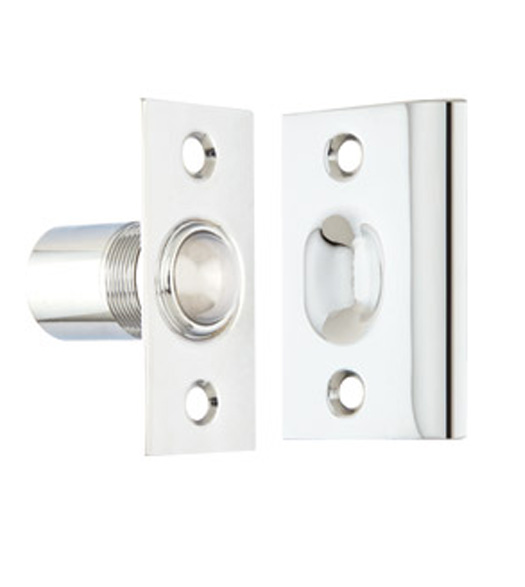 Solid Brass Ball Catch - Doorware.com