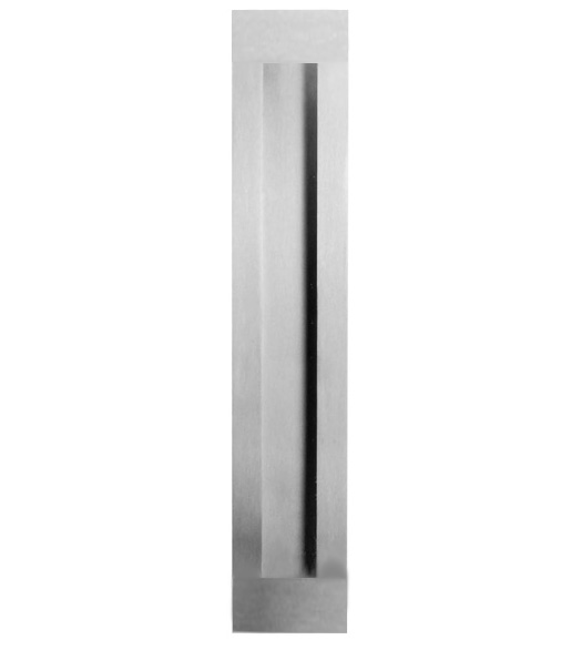 11-13/16 Inch Stainless Steel Flush Door Pull - Doorware.com