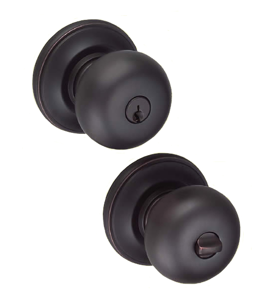 Keyed Half-Round Knob, Fusion K-01-F2 - Doorware.com