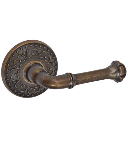 Tuscan Lever with Venice Rose, Fusion BE-S9 - Doorware.com