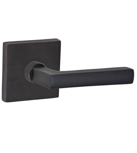 Nevada Lever with Square Rose, Fusion BU-S7 - Doorware.com