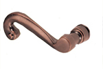 Two Piece Smooth Grab Scalloped Handleset, Fusion M9 - Doorware.com