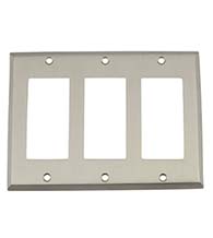 New York Triple Rocker Plate - Doorware.com