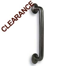 15 Inch C-Shaped Door Pull With Circular Mounts, Hamilton GH-023 ...