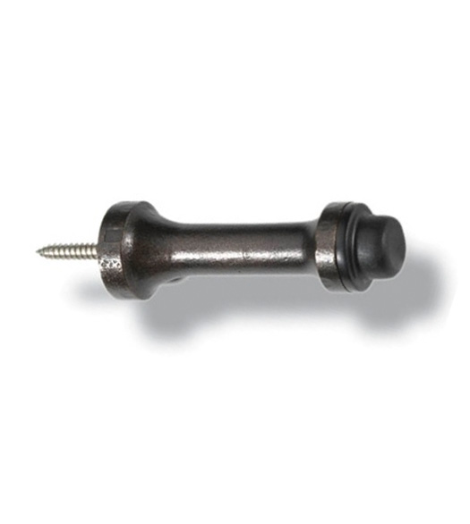 3 Inch Bronze Baseboard Door Stop, Hamilton DS-101-BP - Doorware.com