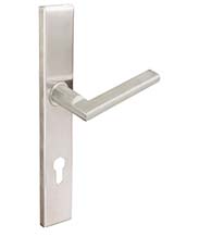 MU Multipoint Trim with Sunrise Lever European Cylinder Below Handle ...