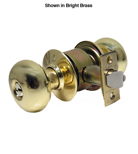 Mul-T-Lock Adonis Grade 2 Plymouth Style Security Door Knob Lockset - Doorware.com