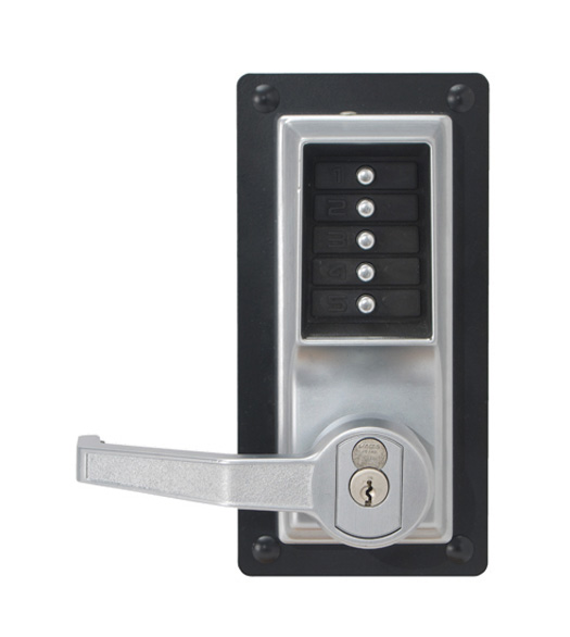 Simplex Keypad Exit Device Trim with Key Override, KABA LP1020 ...