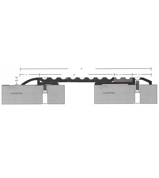 7 x 3/8 x 96 Expansion Joint Threshold - Doorware.com