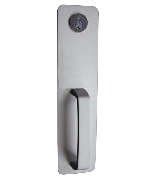 Night Latch Handleset for Panic Device, Global TH1100-NLED-AL ...
