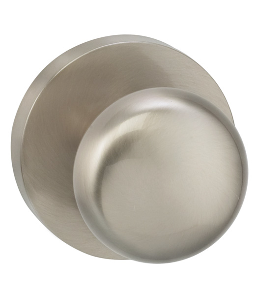 Contemporary Half Round Knobset, Omnia 458MD - Doorware.com