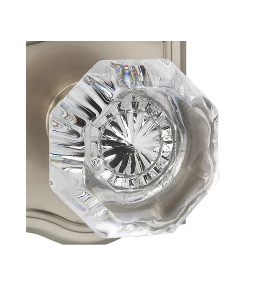 Omnia 955 Clear Glass Knob Prodigy Knob Replacement - Doorware.com