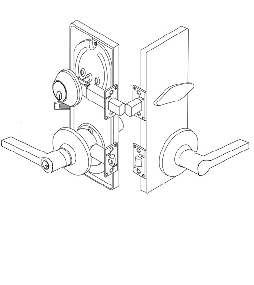 Orlando Entrance Set - Doorware.com