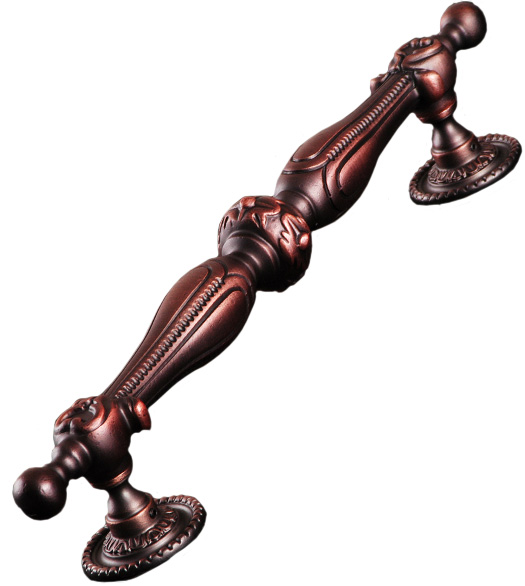 14-5/8 Inch Ornate Door Pull - Doorware.com