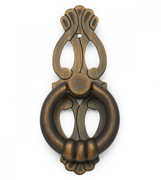 Ornate 1 Inch Ring Pull - Doorware.com