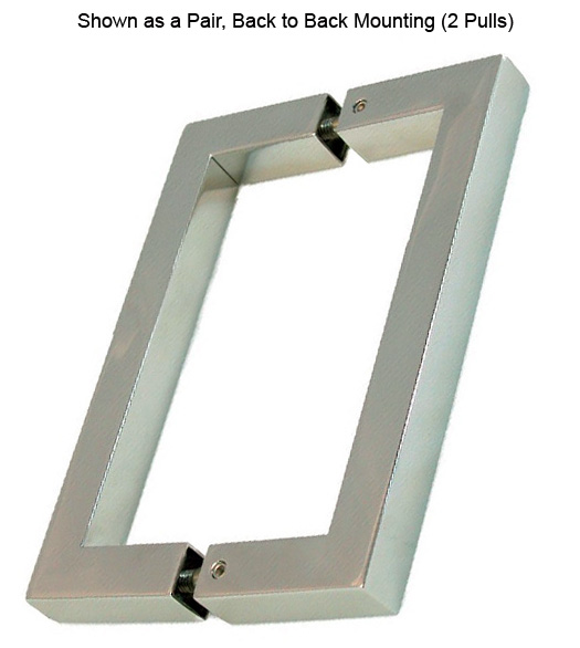 6-3/4 Inch Square Handle - Doorware.com
