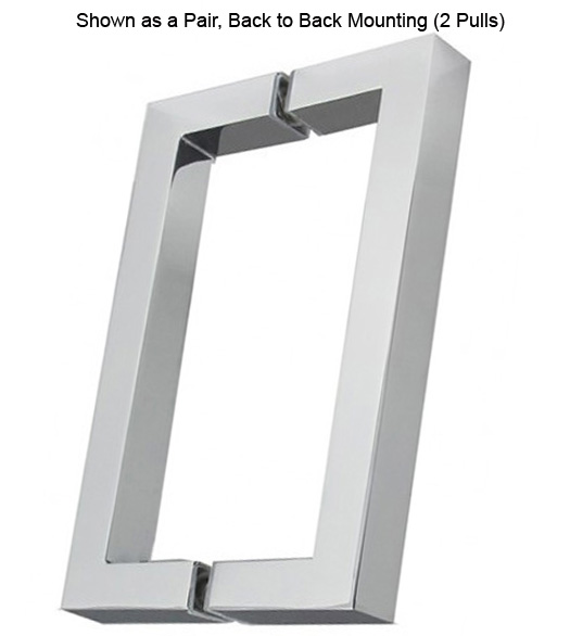 8-3/4 Inch Square Handle - Doorware.com