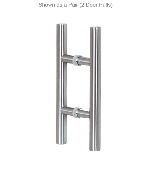 24 Inch Contemporary Stainless Steel Door Pull, AHI SIG405-610-630 - Doorware.com