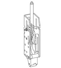 Concealed Bottom Latch - Doorware.com