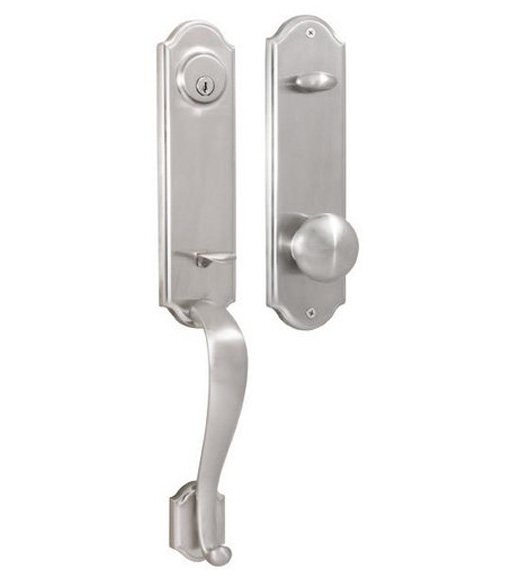 Arched Mansion Single Cylinder Handleset, Weslock 6651 - Doorware.com