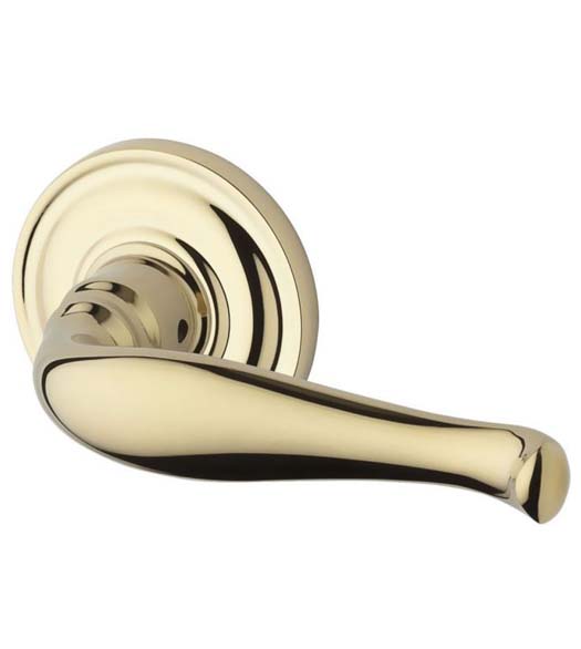 Decorative Lever with Round Rose, Baldwin DEC-TRR - Doorware.com
