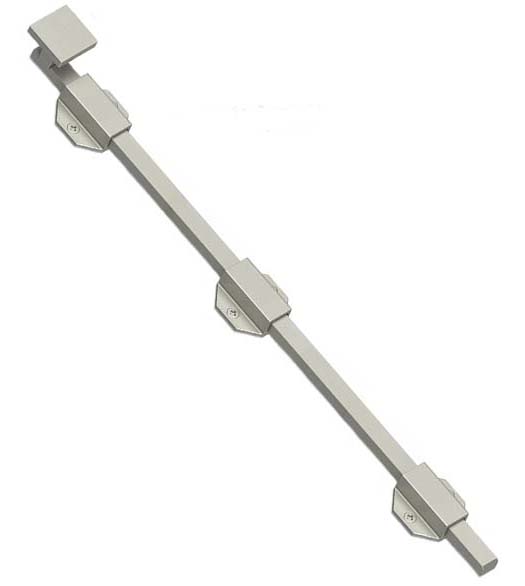 24 Inch Modern Surface Bolt, Deltana 24SBM - Doorware.com