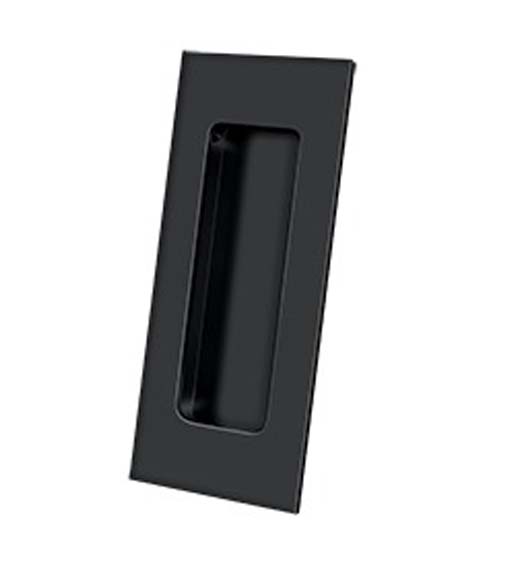 4 Inch Rectangular Flush Pull, Deltana FP40 - Doorware.com