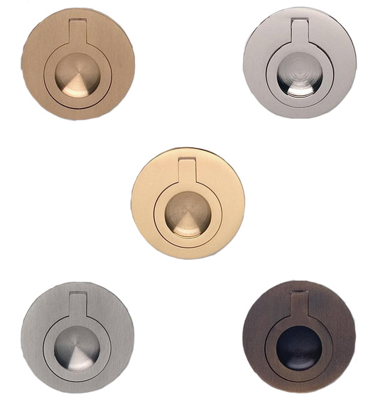 2 Inch Contemporary Ring Pull, Omnia 9580/50 - Doorware.com