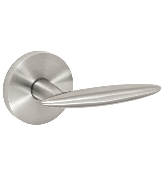 Retro Stainless Steel Leverset, Fusion SF-A2 - Doorware.com